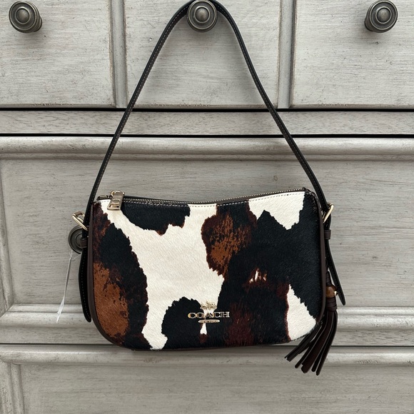 Coach | Bags | Nwt Coach Kailey Shouldercrossbody Bag With Cow Print ...
